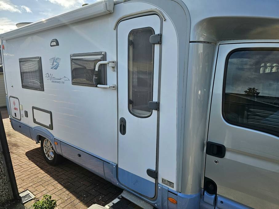 Burstner Delfin Performance 2007 T700 2 berth motorhome fixed twin 55k ...