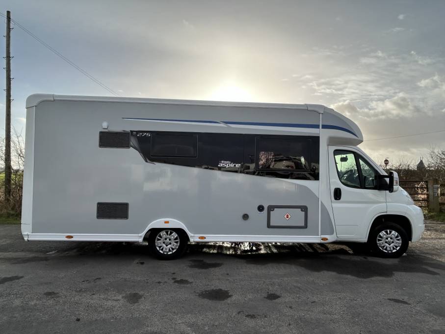 Elddis Aspire 275, Rear Washroom, 2 berth, solar panel, Alde heating