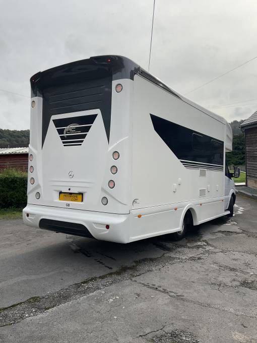 RC Motorhomes, RC8M, 2017, Mercedes Racevan, 4 Berth, 3 Belts