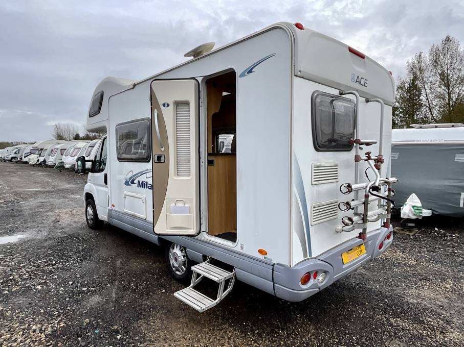 Ace Milano 2009, 5 berth, 4 belted seats motorhome for sale