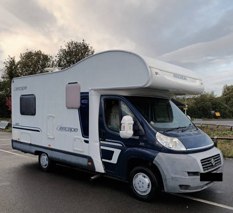 2010 Swift Escape 622 4 berth 2 seat belt motorhome for Sale