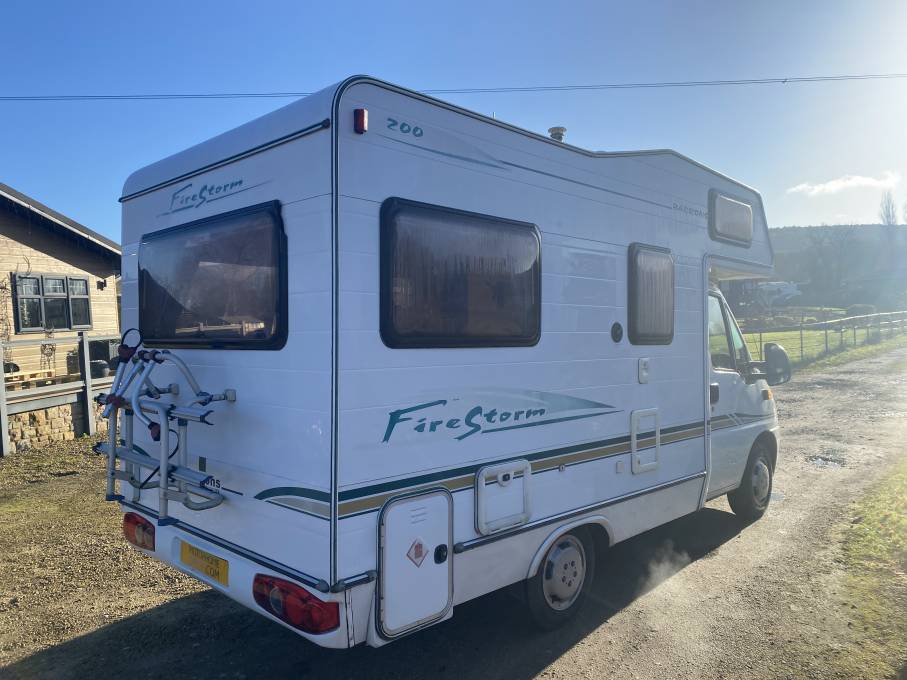 Elddis Firestorm 4 Berth 2 Travel Seat Rear Lounge Motorhome For Sale