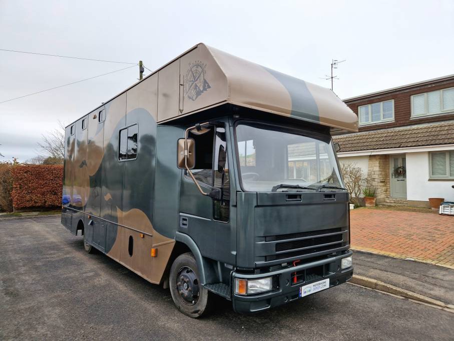 Iveco Eurocargo lorry conversion, tiny home 7.5T 7.5m 5 berth 71k