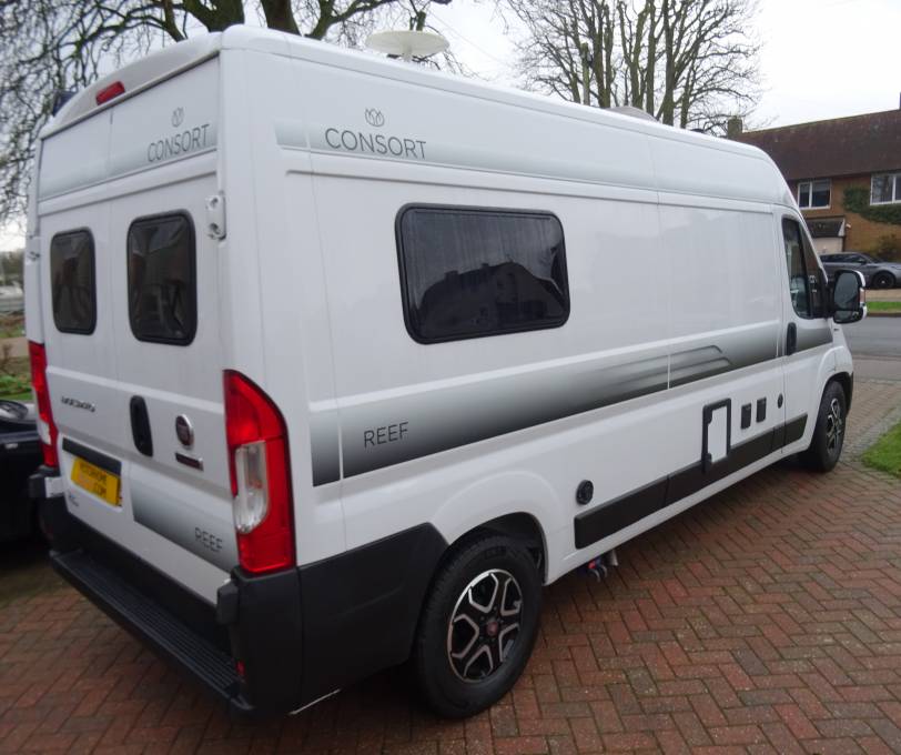 Consort Reef 2021 Euro 6 Automatic 2 Berth Rear Lounge Camper Van For Sale