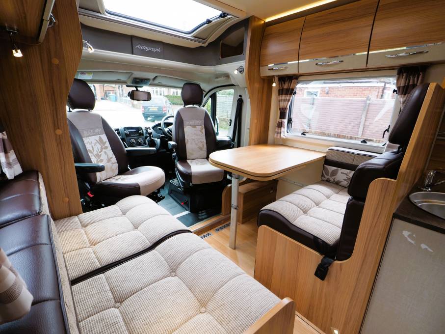 Bailey Autograph 745, 4 Berth, 4 belt, Solar and Twin leisure batteries