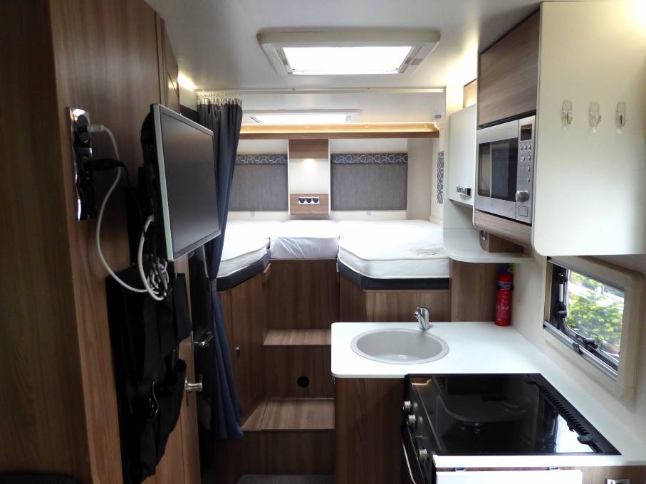 Swift Escape 684, 4 berth rear garage single beds coachbuilt motorhome for sale