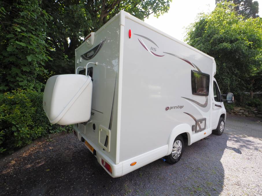 Elddis Prestige 115, 2 Berth, Low Miles, Bike Rack & Box