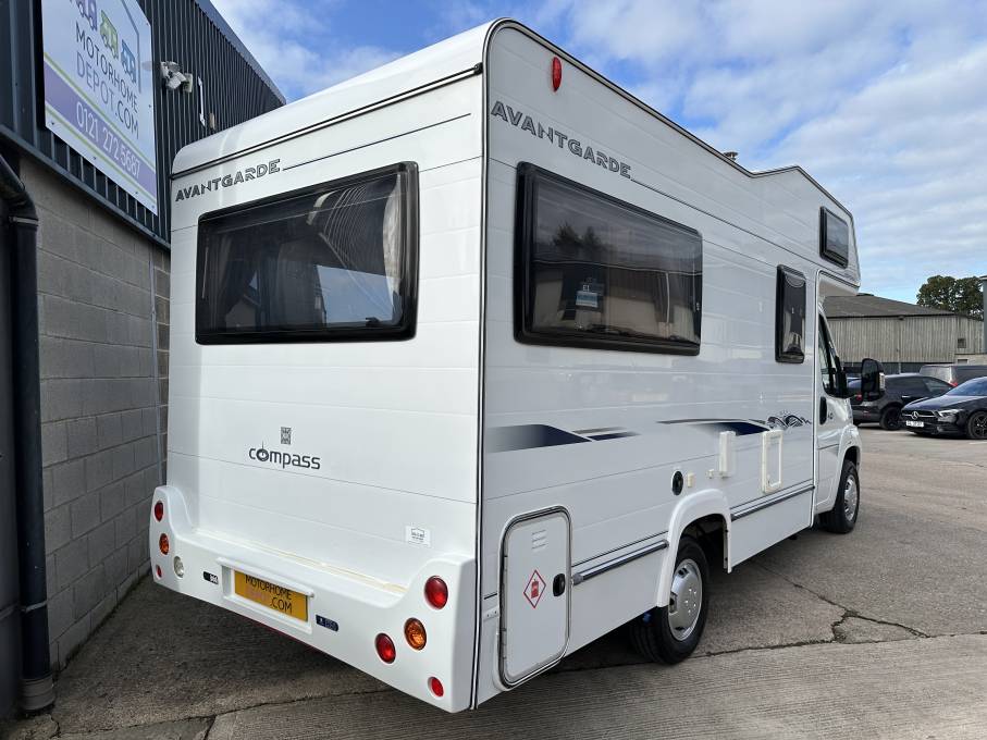 Compass Avantgarde 140 Rear U shaped long motorhome