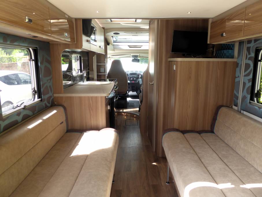Swift Rio 340 4 berth rear lounge electric bed coachbuilt motorhome