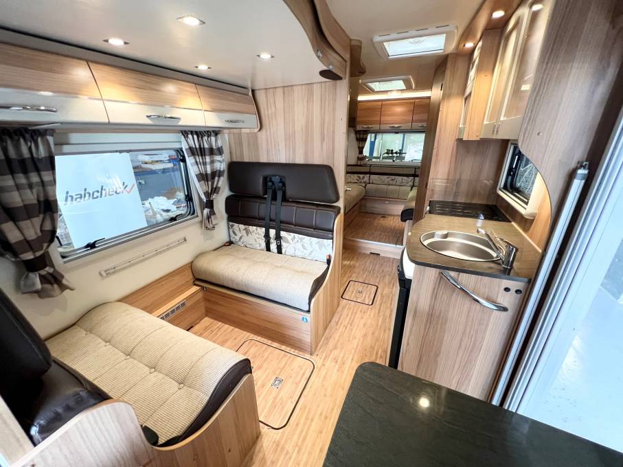 2014 Bailey Approach Autograph 765 6 Berth 6 Travelling Belts U Shape ...