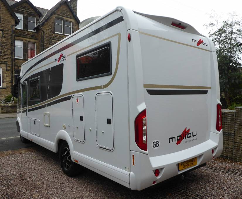 Carthago Malibu I 441 A class, 4 berth ,rear garage, rear single beds ...