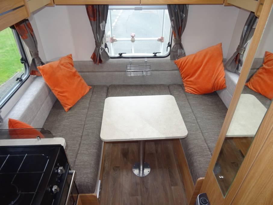 Swift Escape 644 4 berth 4 seatbelts end lounge 2014 16098 miles