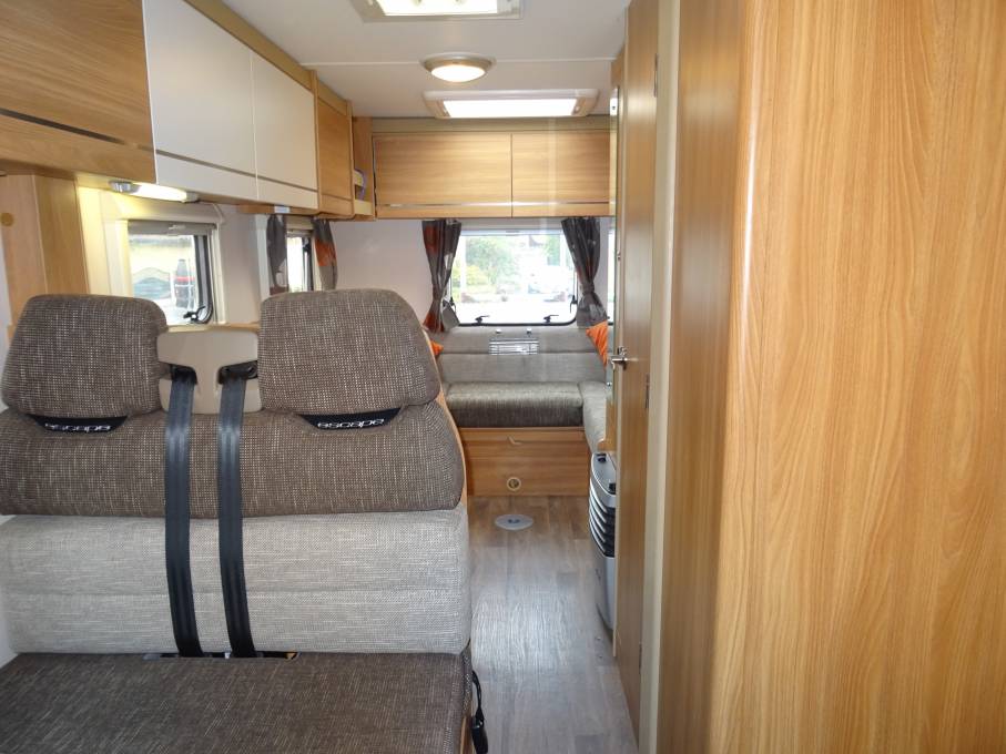 Swift Escape 644 4 berth 4 seatbelts end lounge 2014 16098 miles