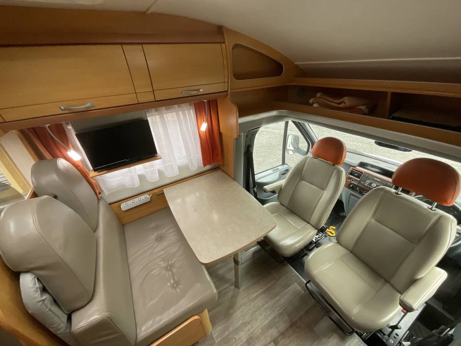 Geist Touring 708 rear fixed bed with garage motorhome for sale