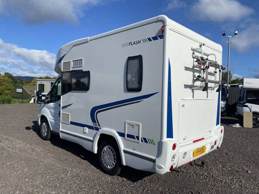 Chausson Flash 500 4 Berth Rear Lounge Drop Down Bed 2016 Motorhome For ...