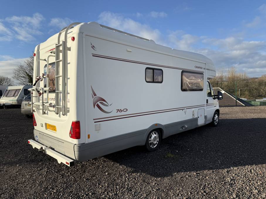 Compass Cruiser 760 4 Berth Large Ensuite End Bathroom 2002 Motorhome ...
