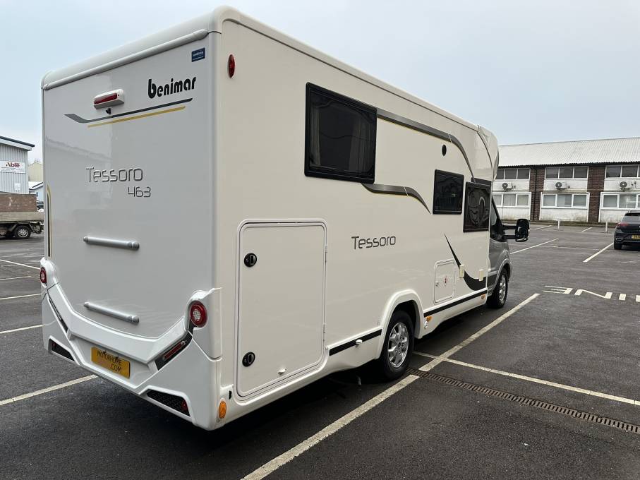 2018 Ford Benimar Tessoro T463 Rear Fixed Bed - Automatic Motorhome for ...
