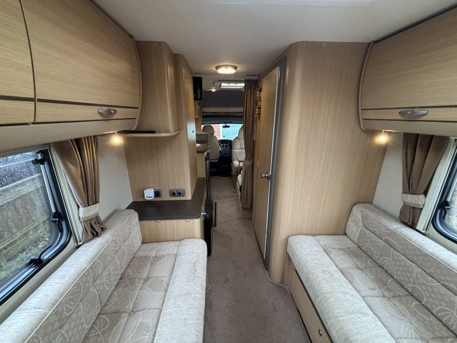 Bessacarr E495 6 Berth 6 Belt End Lounge Over Cab Bed Motorhome For Sale