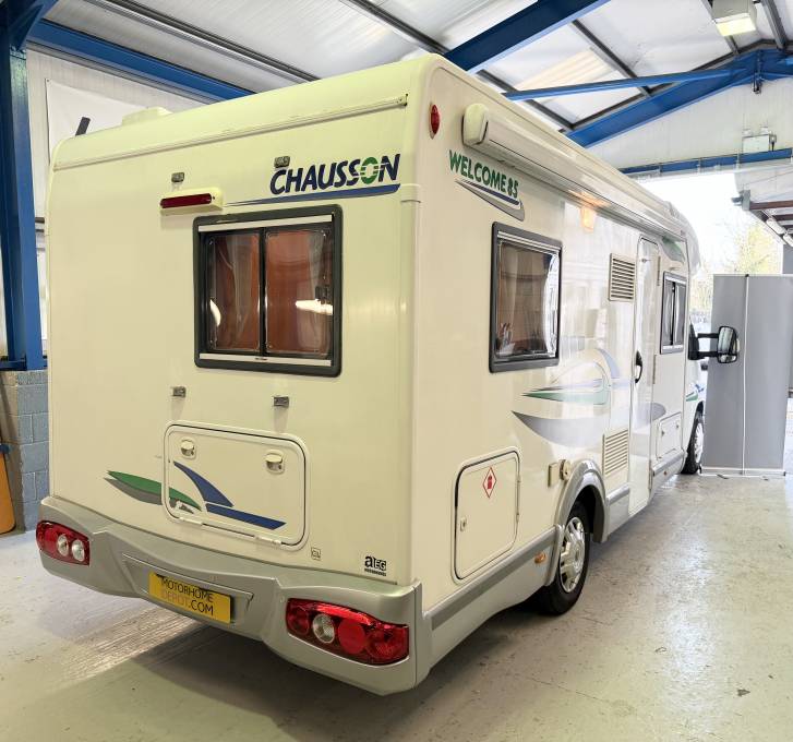 2008 Chausson Welcome 85 4 Berth 4 Travelling Belts Fixed Bed
