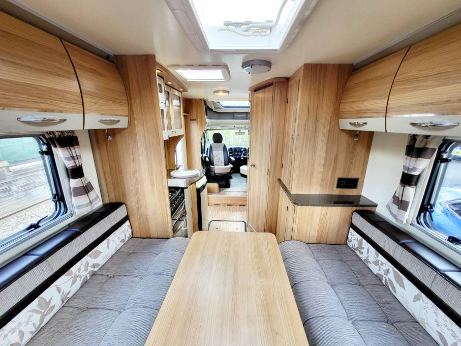 Bailey Autograph Approach 625 motorhome 2014 2 berth/belts 44k rear lounge