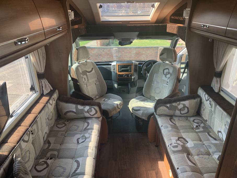 Auto-Sleepers Stanton, 2014, 2 berth rear kitchen Mercedes coachbuilt ...