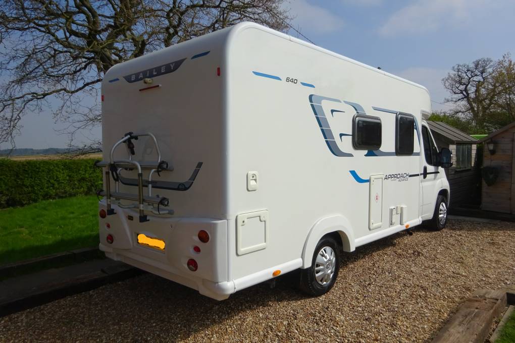 Bailey Approach Advance 640 4 Berth 2 Belts Fixed Bed Motorhome For Sale