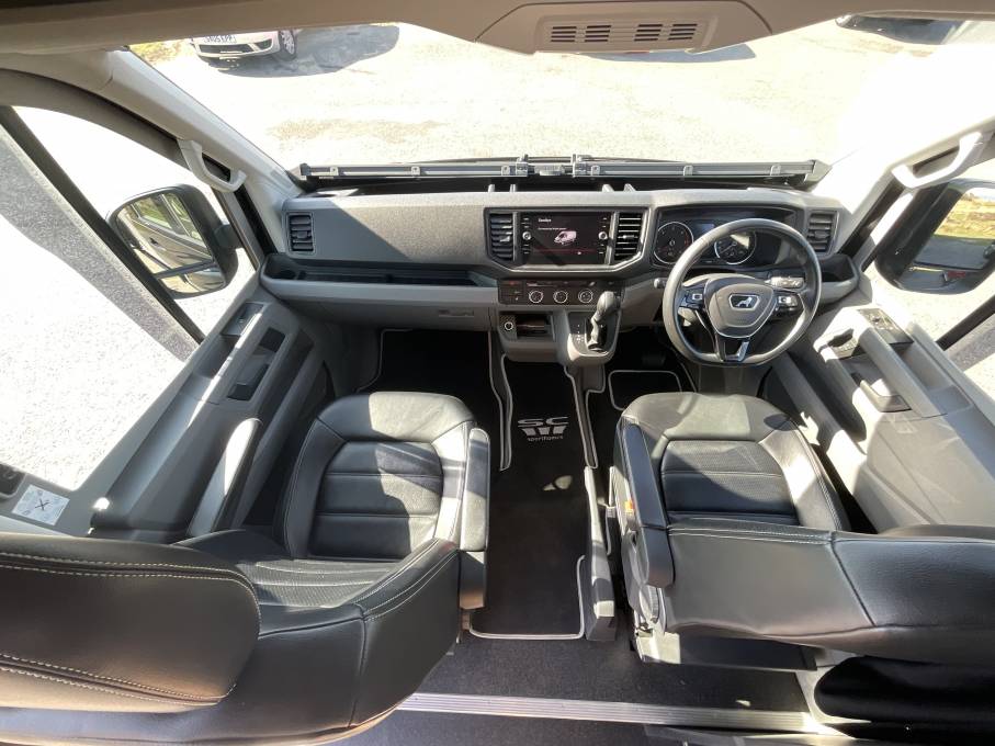 S C Sporthome, MAN TGE 3.180, Auto, XLWB 2021, Race Van, 3 Berth, 3 Belts