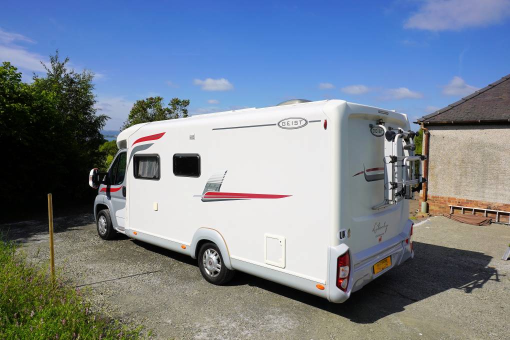 2013 Geist Liberty Cruiser 662, 4-Berth, 4-Seatbelts, Fixed French Bed.