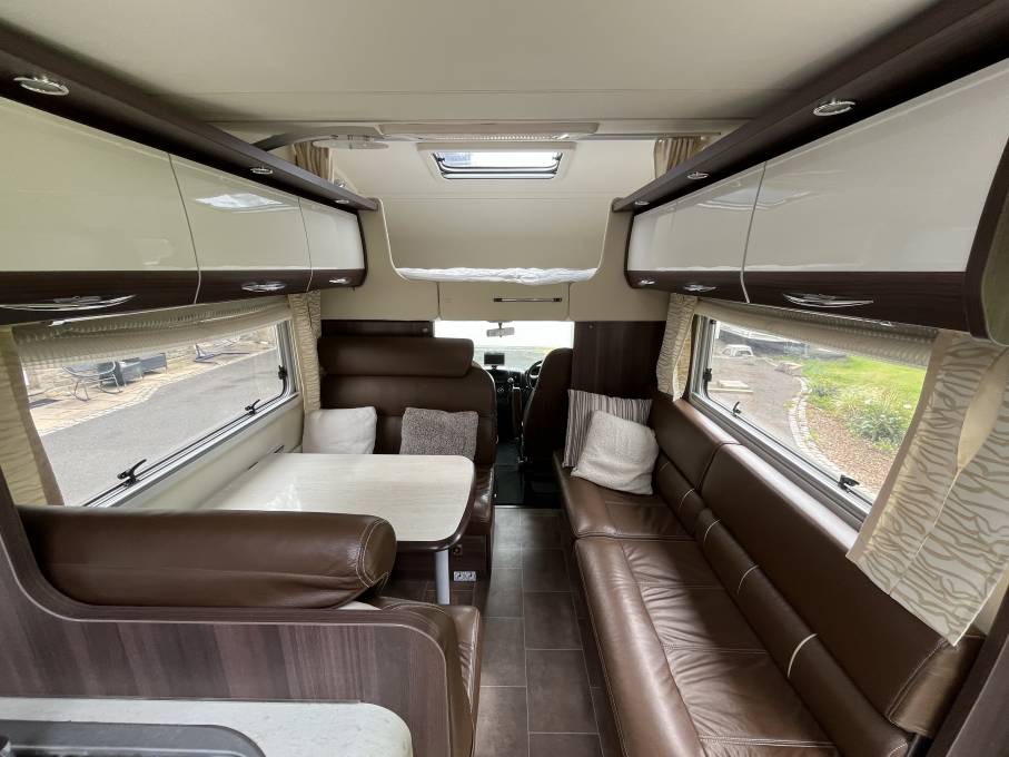 Burstner Argos A747, 6 Berth, Fixed Bed, Garage, Low Mileage