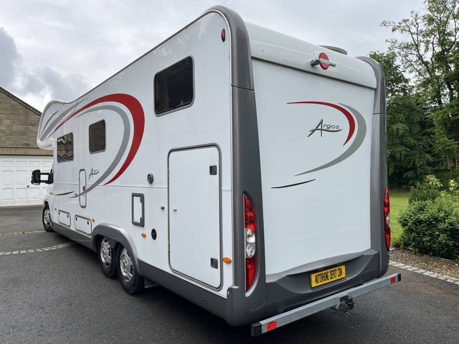 Burstner Argos A747, 6 Berth, Fixed Bed, Garage, Low Mileage