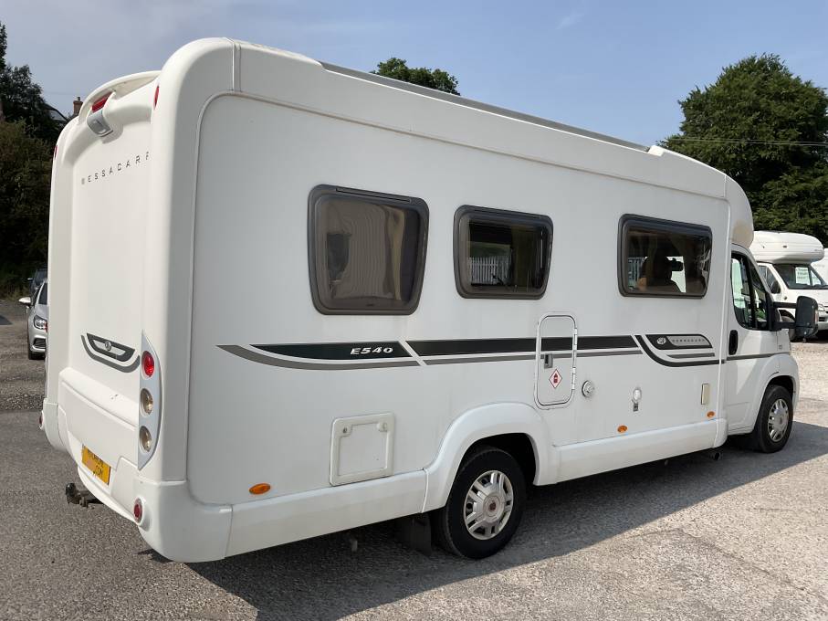 Bessacarr E540 2 berth end washroom low profile motorhome for sale
