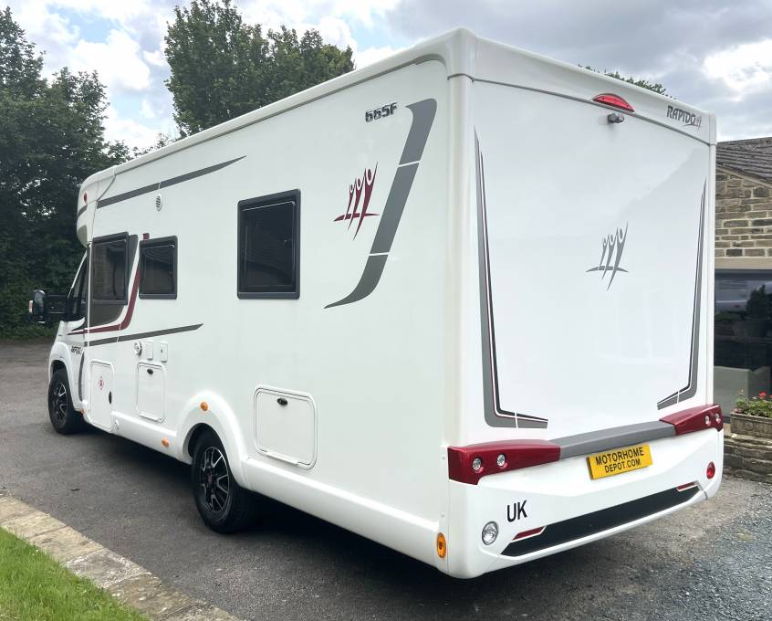 Rapido 665F, 2020, 4 berth rear washroom coachbuilt motorhome for sale