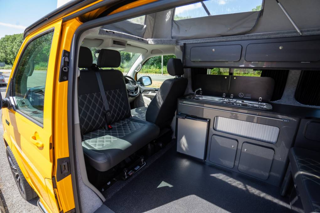 VW Transporter T6 Highline 4 Berth Pop Top Camper King Conversion
