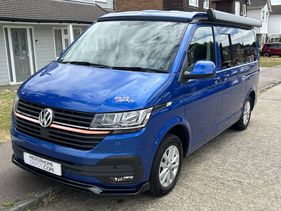 Volkswagen T6.1 Highline Campervan For Sale With Free Air Awning, Apple ...