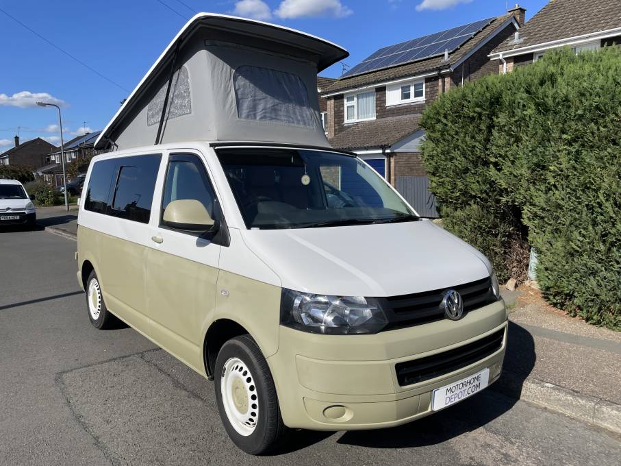 Vw T5.1 Coast to Coast campervan with full width rib bed,5 seat belts ...