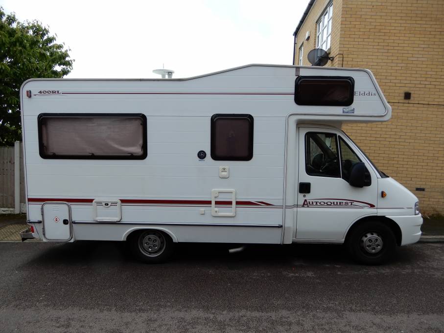 Elddis Autoquest 400RL 2004 4 Berth Rear Lounge Motorhome For Sale
