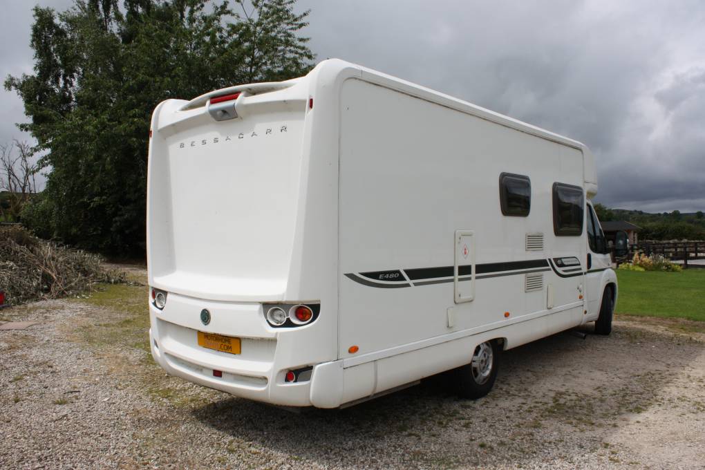 2011 Bessacarr E480 4 Berth Rear Fixed Bed Garage Motorhome For Sale