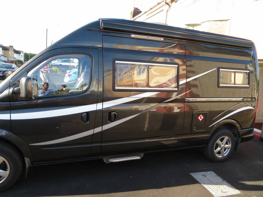 LDV Maxus Motorhome 3 Berth 3 Travelling seats Vango Air Awning