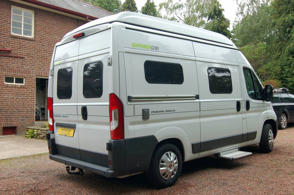 2018 Hymer Car Ayers Rock 4 berth campervan with poptop roof bed