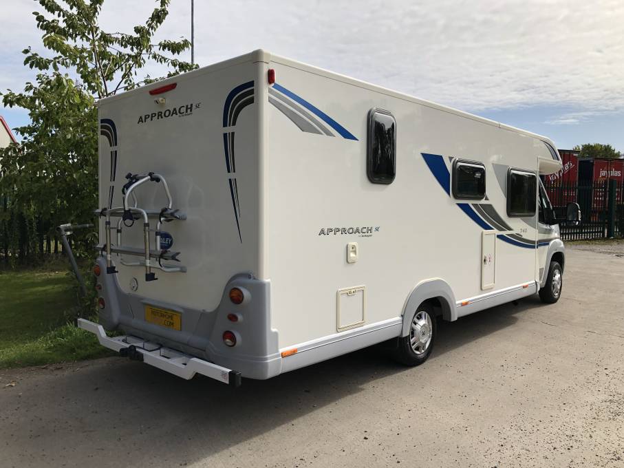 2012 Bailey Approach 740 SE 4 Berth Rear Fixed Bed Motorhome For Sale