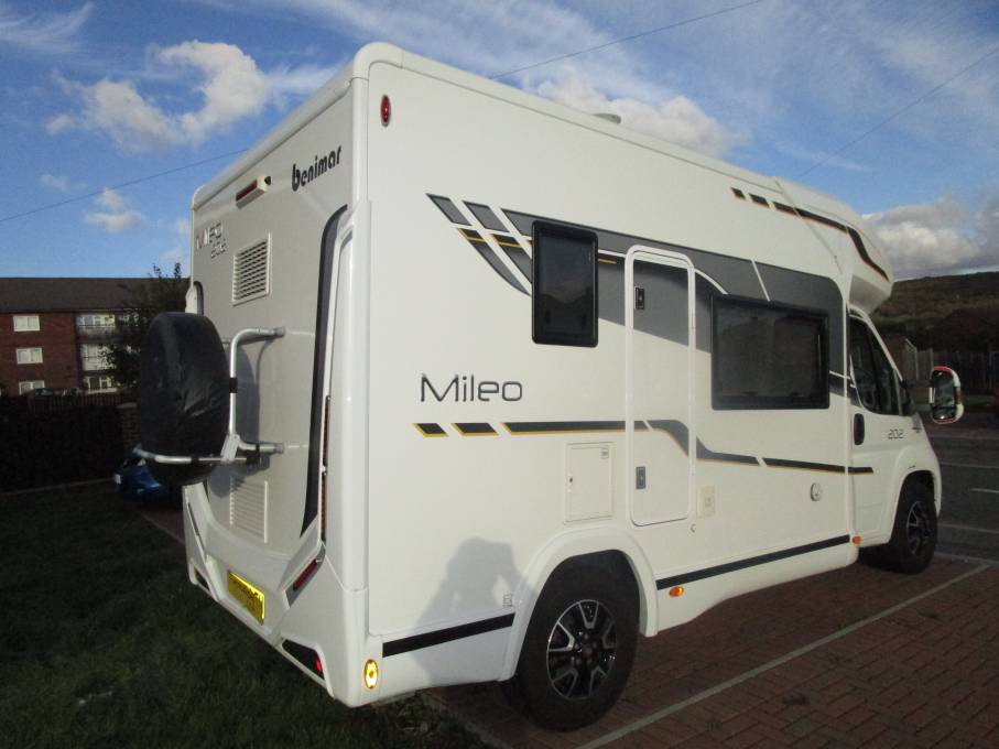 Benimar Mileo 202 4 Berth Electric Drop Down Bed Motorhome For Sale