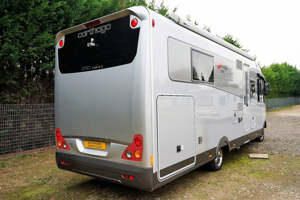 Carthago Chic S Plus 52 3.5 tonne towing capcity. Iveco Daily 50C high ...
