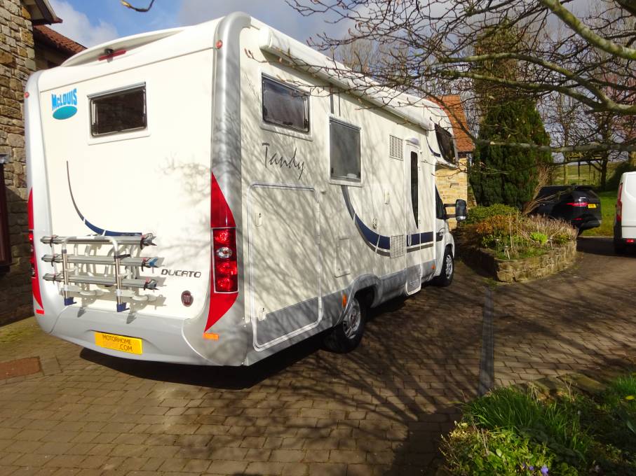 McLouis Tandy 636G 2008 4/6 Berth Rear fixed Bed with Garage Motorhome ...