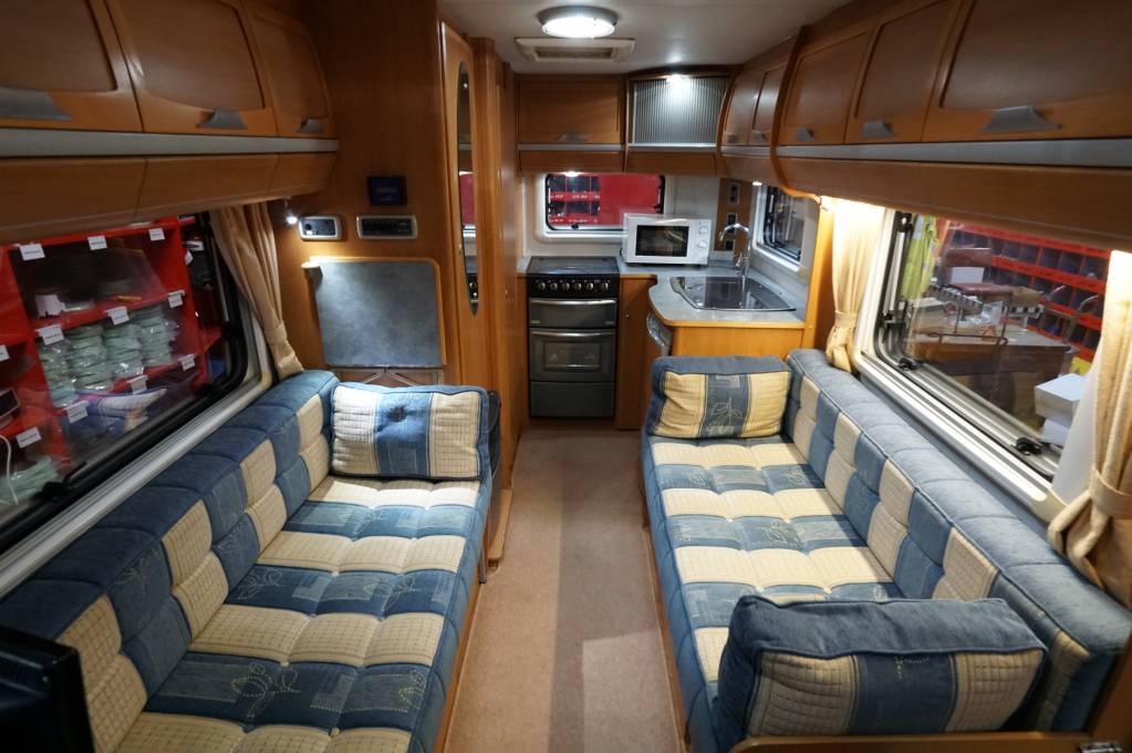 Lunar Telstar, Low-profile, 2-Berth, 2-Seatbelts, End Kitchen ...