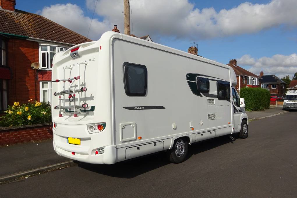 Bessacarr E444 2013 4 Berth End Wash Room Fixed Bed Motorhome for Sale **PRICE REDUCED**