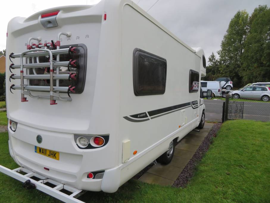 Bessacarr E495, 2011, 6 berth, 6 Belted Seats, Low Mileage