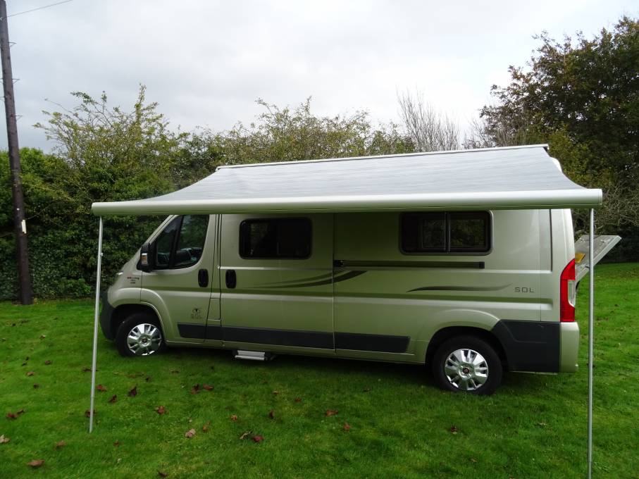 Vantage Sol, 2017, 2 berth, end lounge, low mileage Motorhome for sale