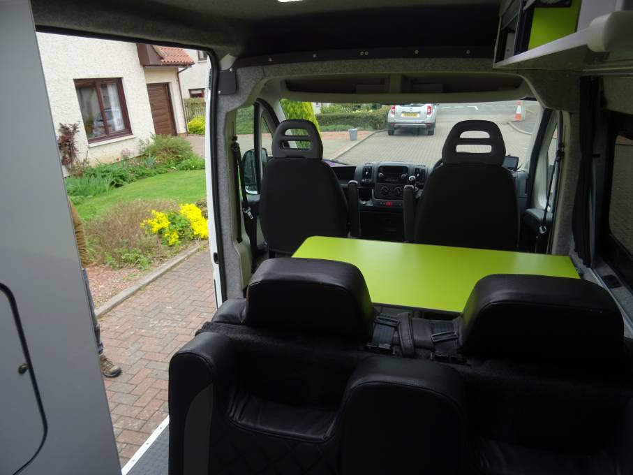 Citroen Relay Campervan, 2016, 2 Berth, End Kitchen, Rock & Roll Slide ...