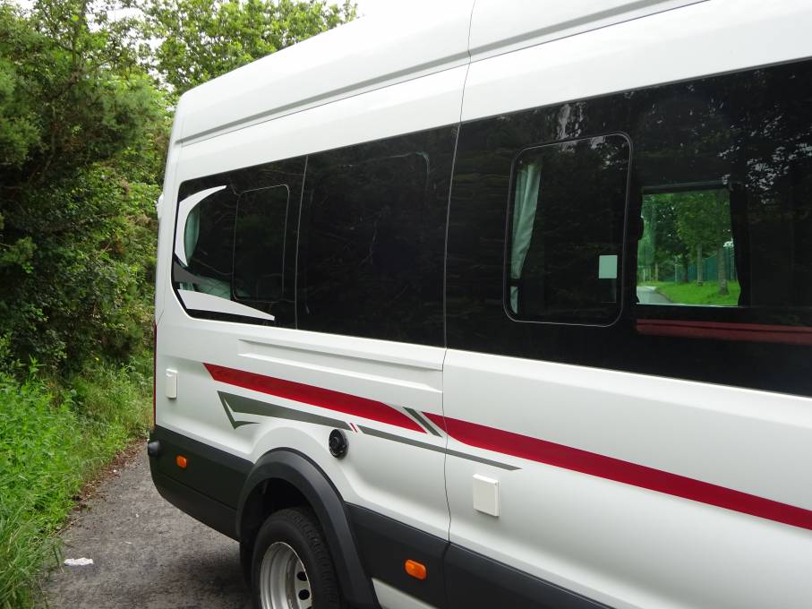 2017 Ford Transit converted camper van 2 berth, 2 seat belts, toilet ...