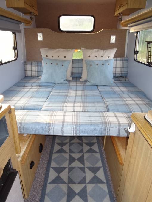 Bedford Rascal 1990 Nipper, 3 Berth, Overcab bed Campervan for sale